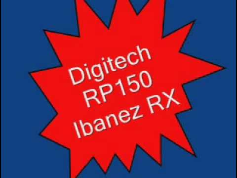 Digitech RP150 - YouTube