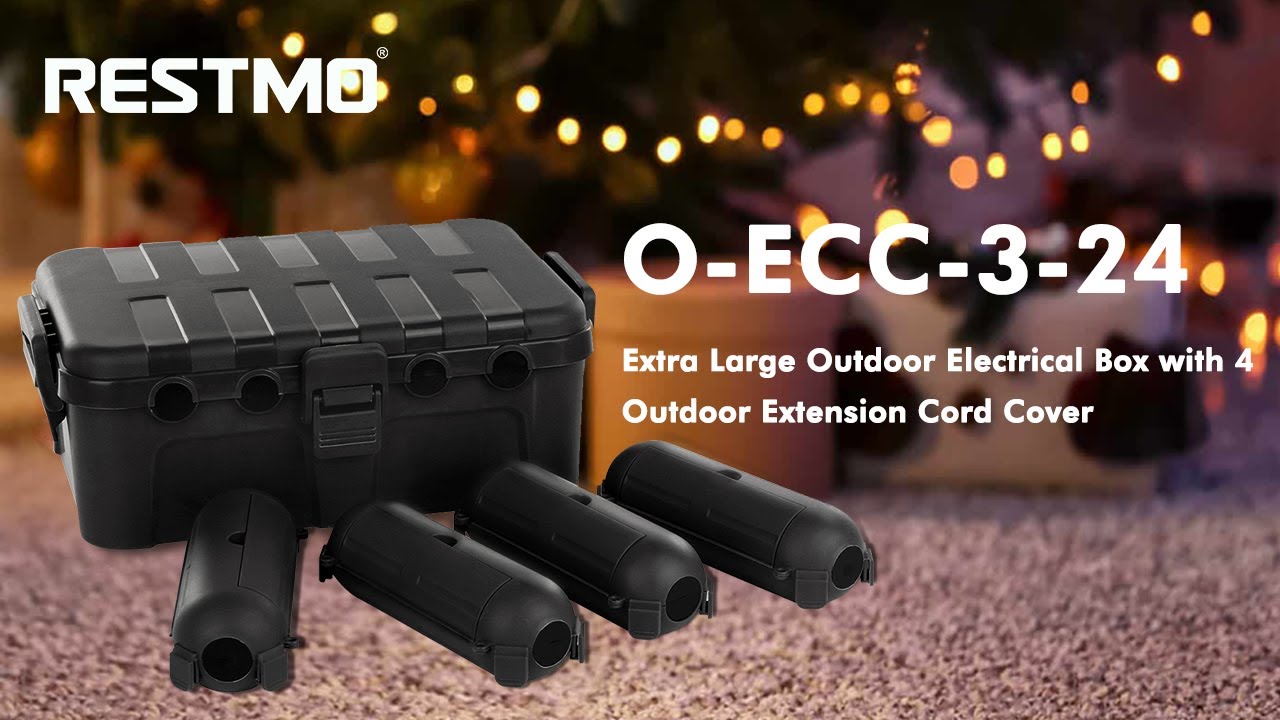 RESTMO Extra-large Outdoor Electrical Box O-ECC-3-24 - YouTube