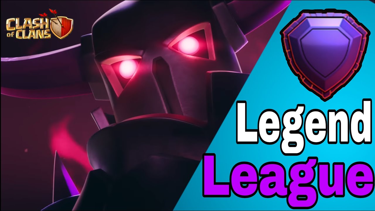 Clash Of Clans Legend Hits, Cwl Live... - YouTube