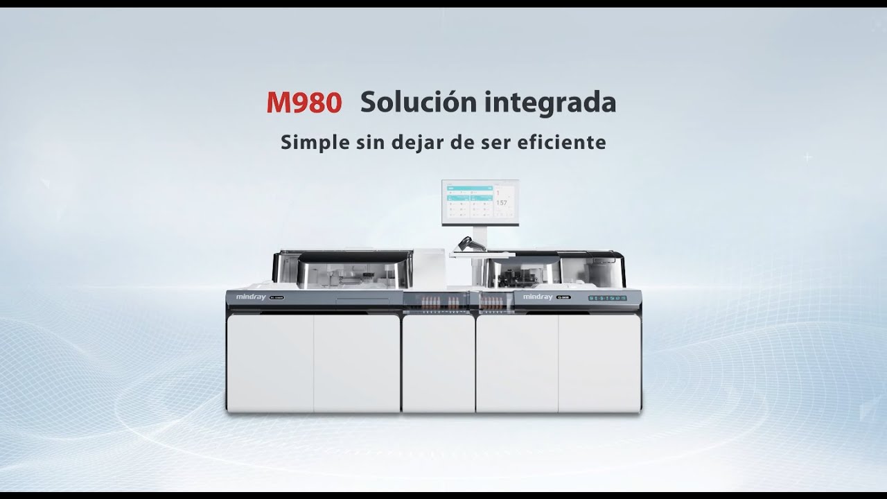 Mindray M980 Solución Integradada, Simple y Eficiente - YouTube