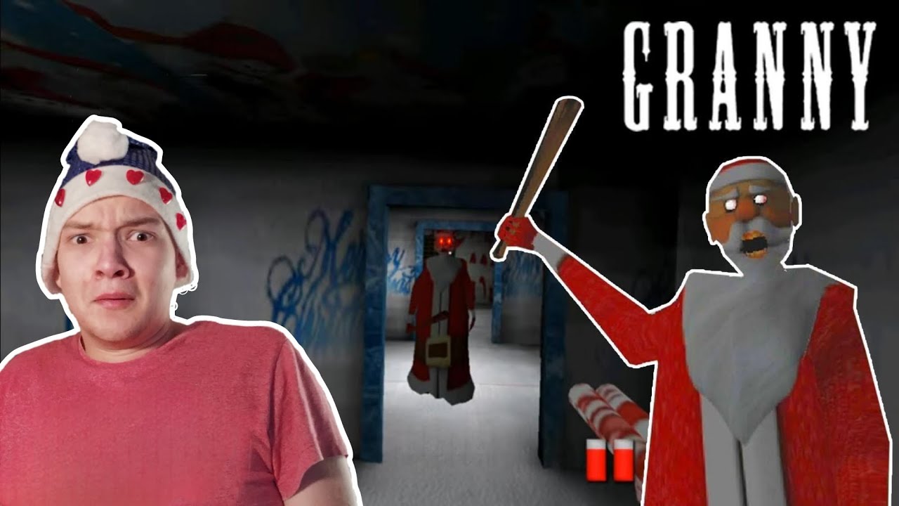 LUDA BABA JE POSTALA DEDA MRAZ - Granny igrica - YouTube