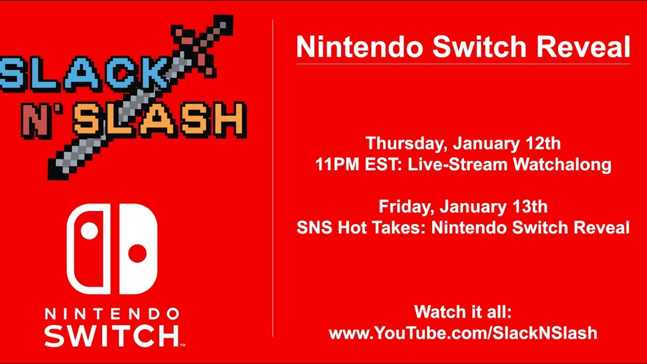 Nintendo Switch Reveal Event | SNS Live - YouTube