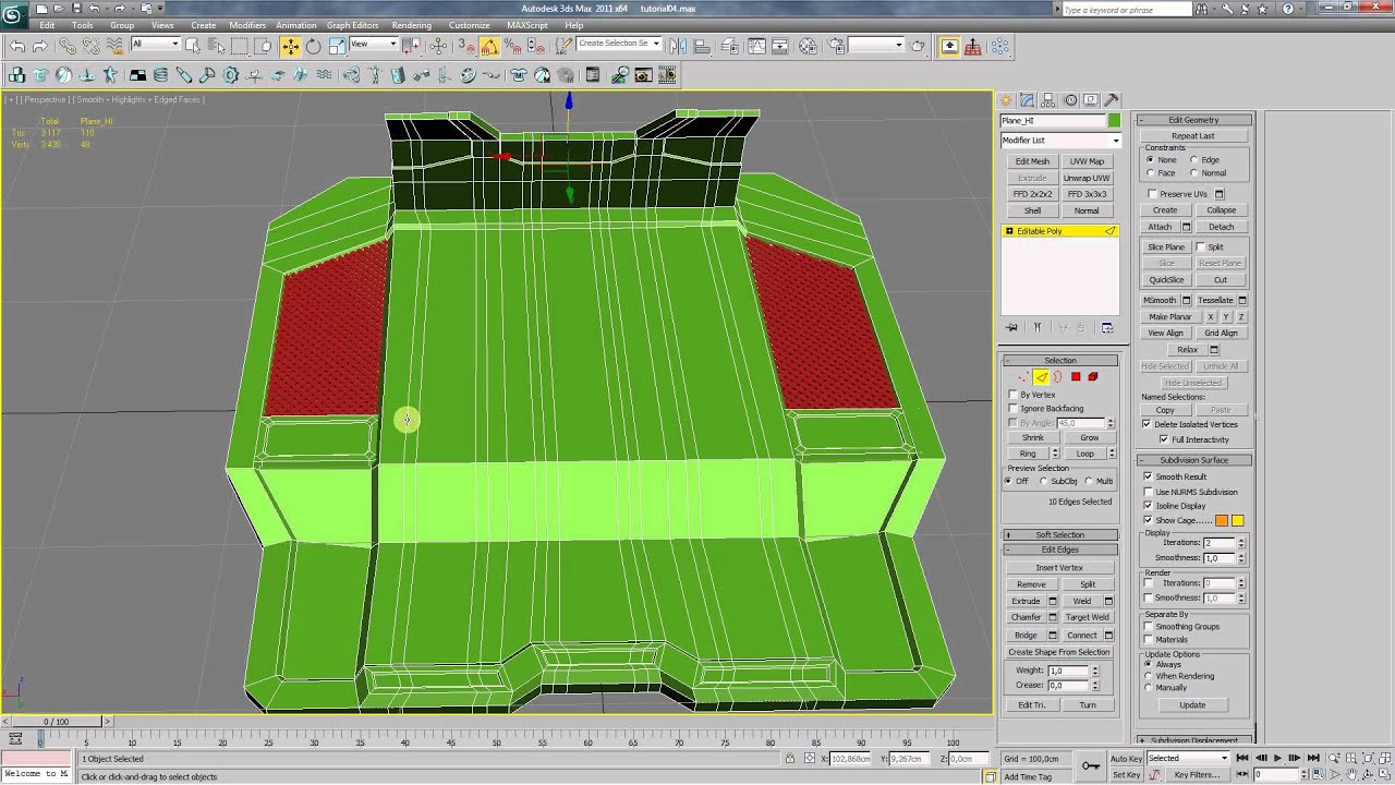 Урок 2. High poly hard surface modeling for normal maps - YouTube
