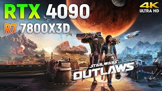 Star Wars Outlaws 2k 4k Multiple Graphic Settings Tested Strix Rtx 4090 ...