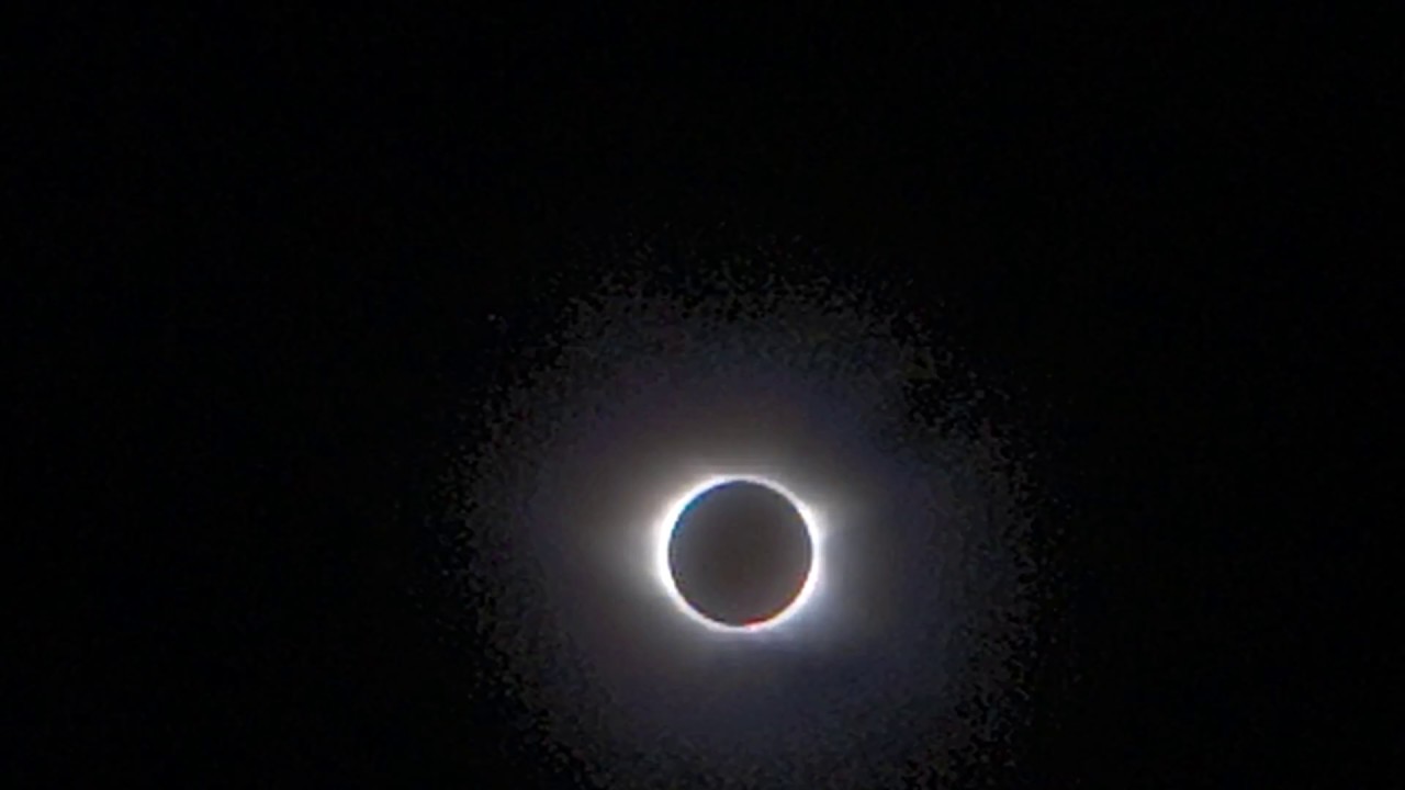 2017 Total Solar Eclipse from the Sewee Center, South Carolina - YouTube