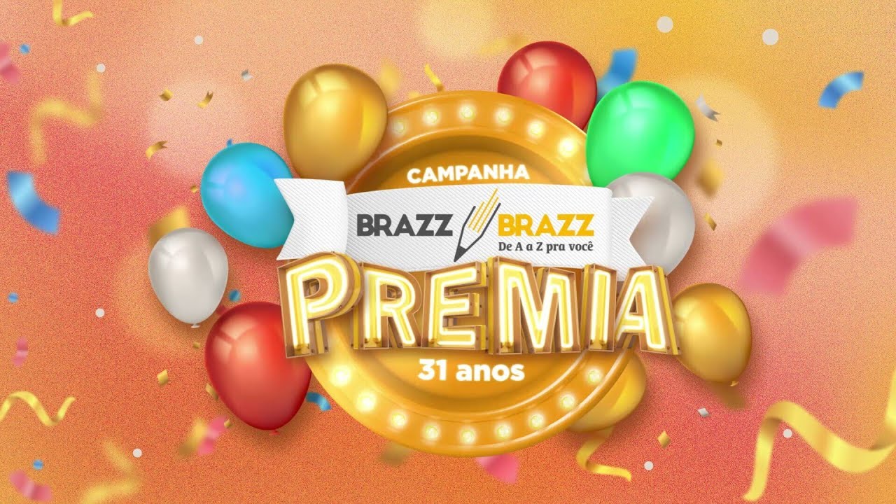Campanha Brazz Brazz Premia 31 anos - YouTube