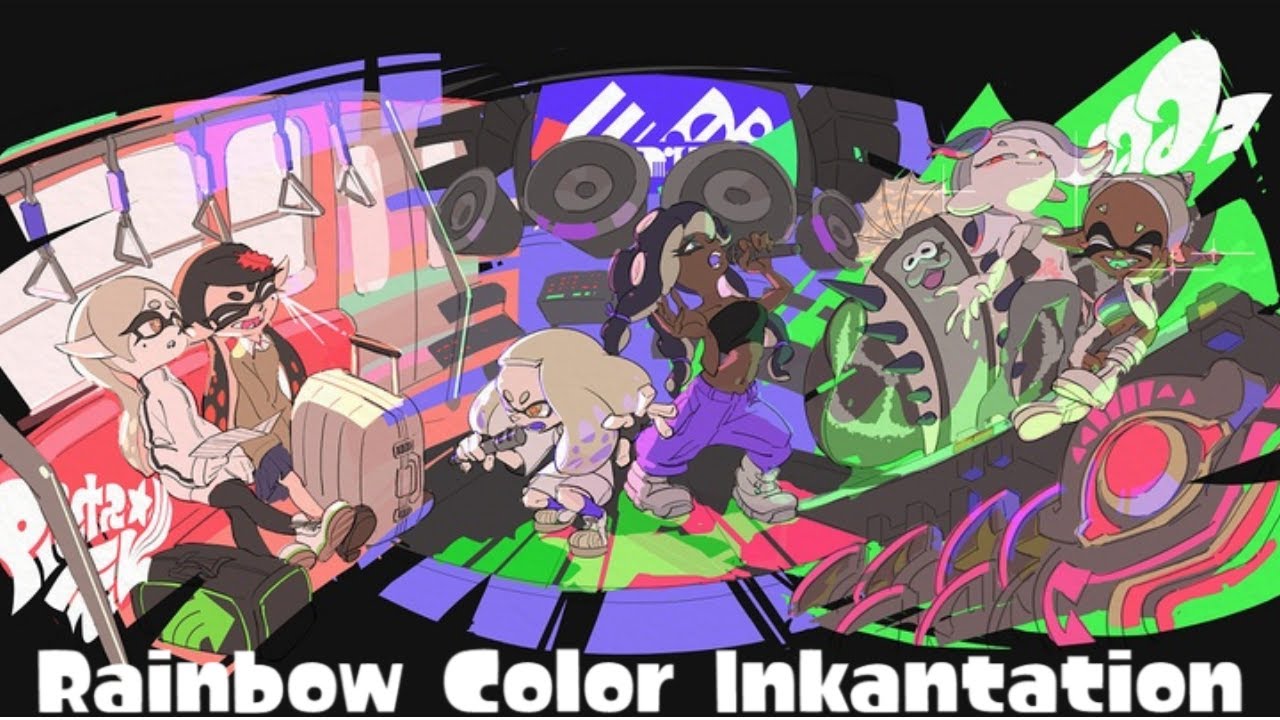 Rainbow Color Inkantation (But there is a tricolor game in the ...