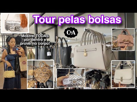 Tour pelas bolsas da CeA - mostrei por dentro e como fica no corpo