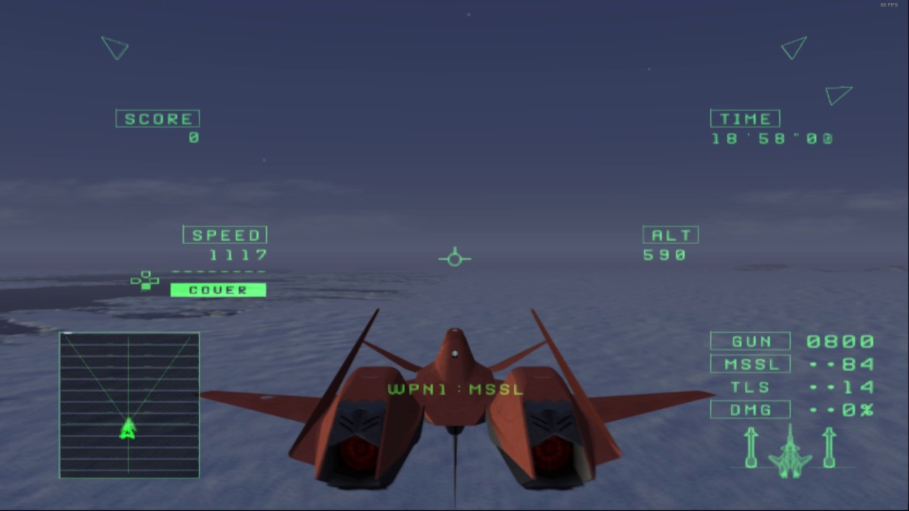 Ace Combat 5: first time using ADF-01 Falken - YouTube