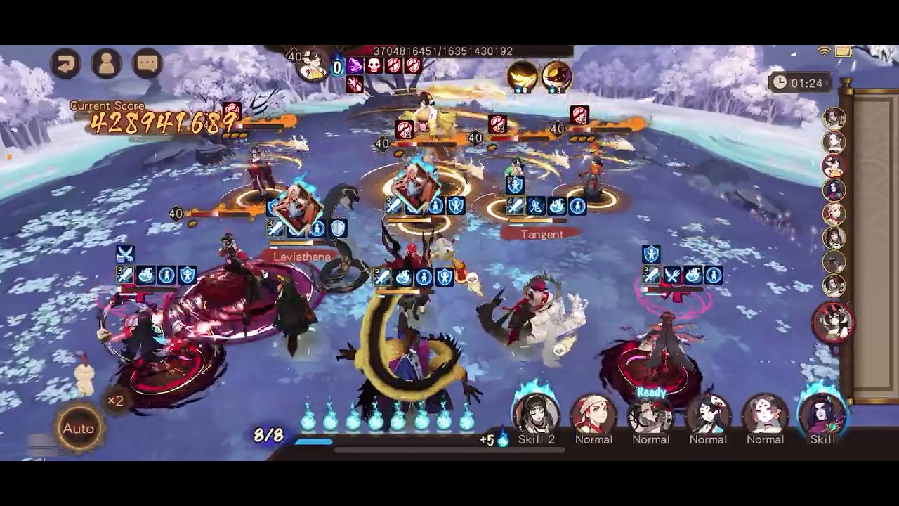 [Onmyoji] - SP Ungaikyo Event - Mirror Returns - Over 1 Billion Damage ...