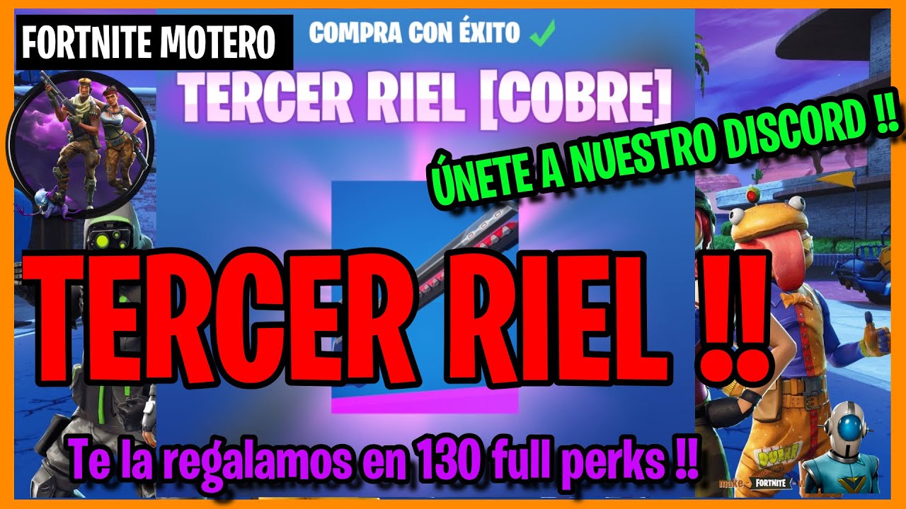 TERCER RIEL - NUEVO FRANCOTIRADOR - TE LO REGALAMOS !! - YouTube