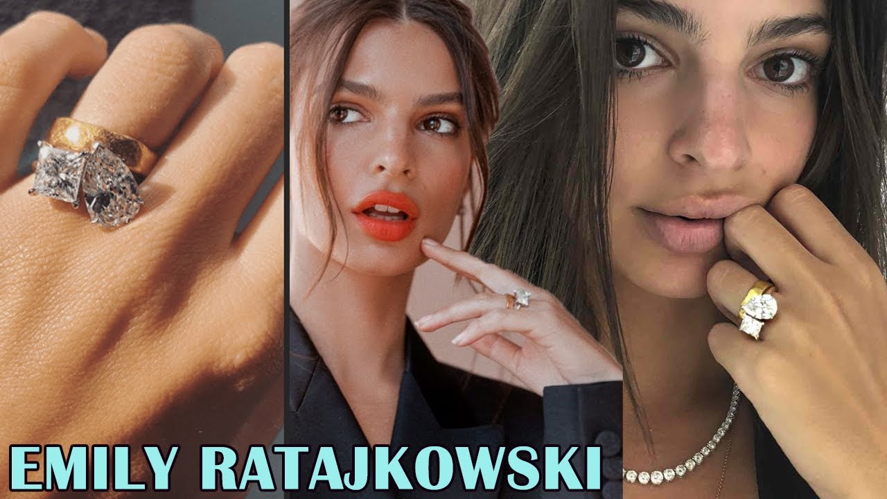 Emily Ratajkowski kept her wedding ring after her divorce. - YouTube