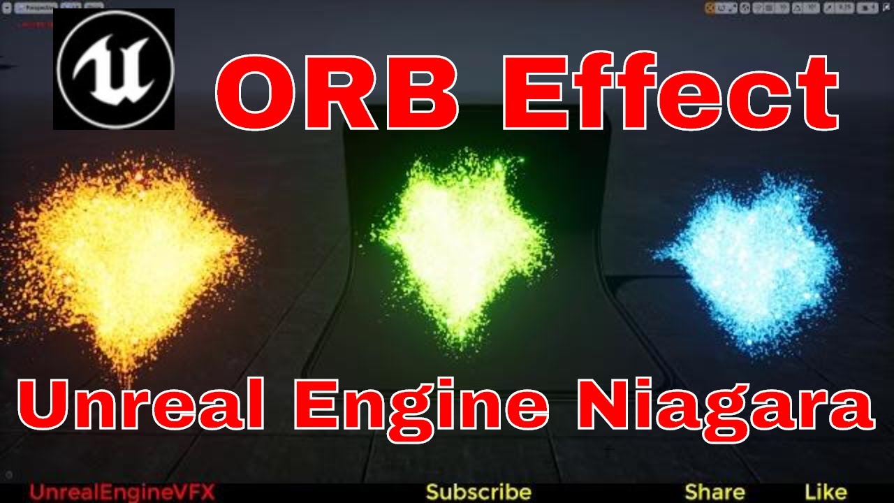 ORB Effect | Unreal Engine Niagara | UE4 Niagara - YouTube