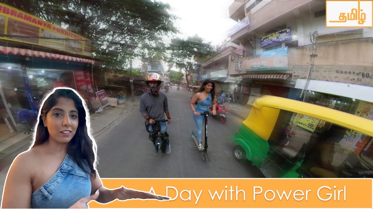 A Day with Power Girl Chitral Rangaswamy | Shockwave V2 | KingSong S18 | Exploring Orion Mall ...
