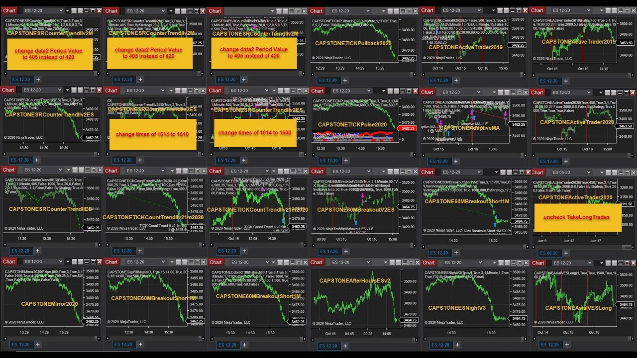 NinjaTrader 8 All Strategy Access - 77 Trading System Portfolio - YouTube