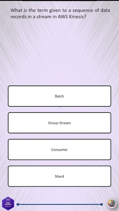 Pregunta de AWS Data Analyst #aws #data #analyst #certificacion # ...