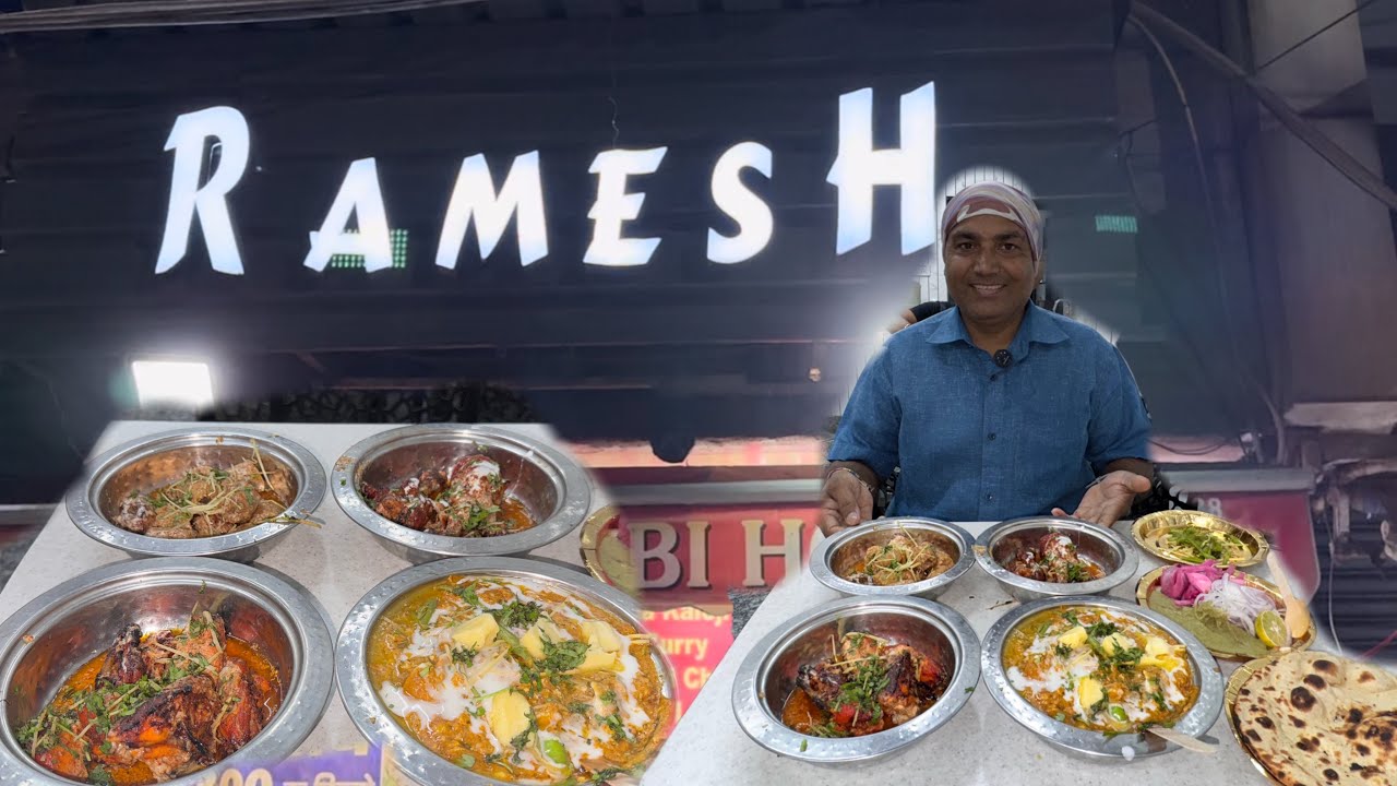 Ramesh punjabi hotel Jheel new dishes - YouTube