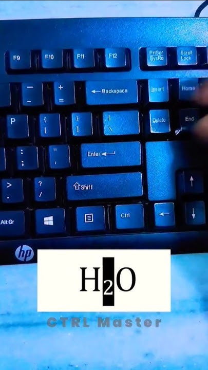 Word Trick! Type H₂O in MS Word Like a Pro 💧🔠 #Shorts | #computer #keyboard #shorts #tricks ...