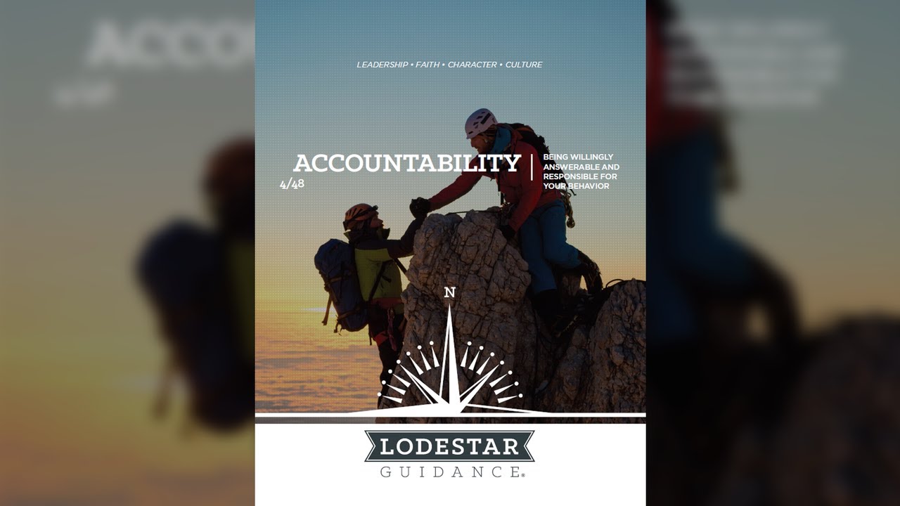 Accountability | Day 2 | Accountability is a choice. Brave men are ...