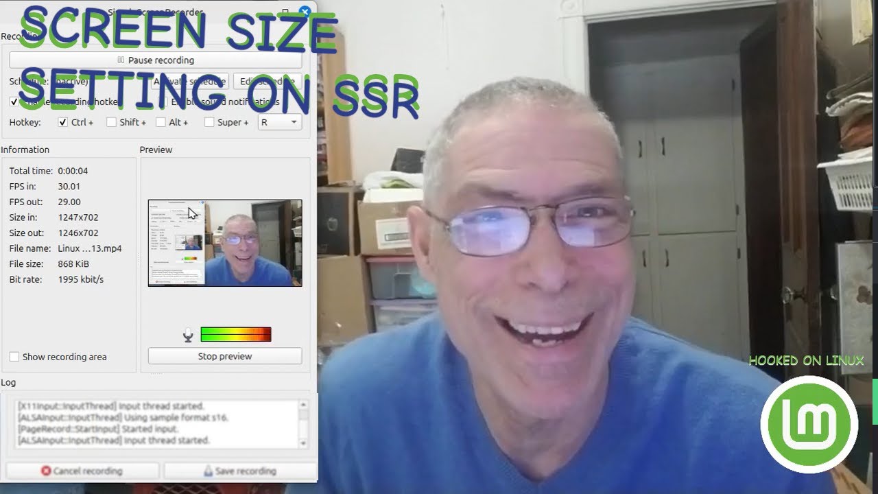 SCREEN SIZE SETTING ON SSR - YouTube