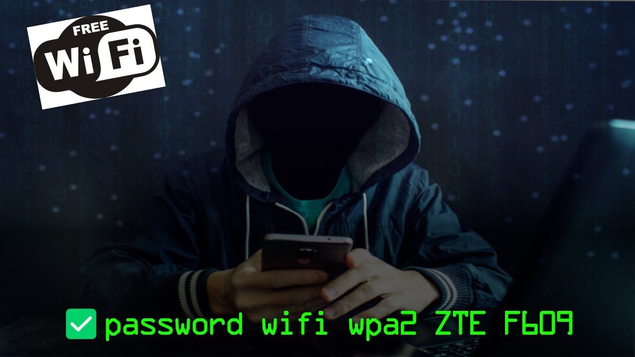 Cara Mencari Password WiFi WPA2 ZTE F609 - YouTube