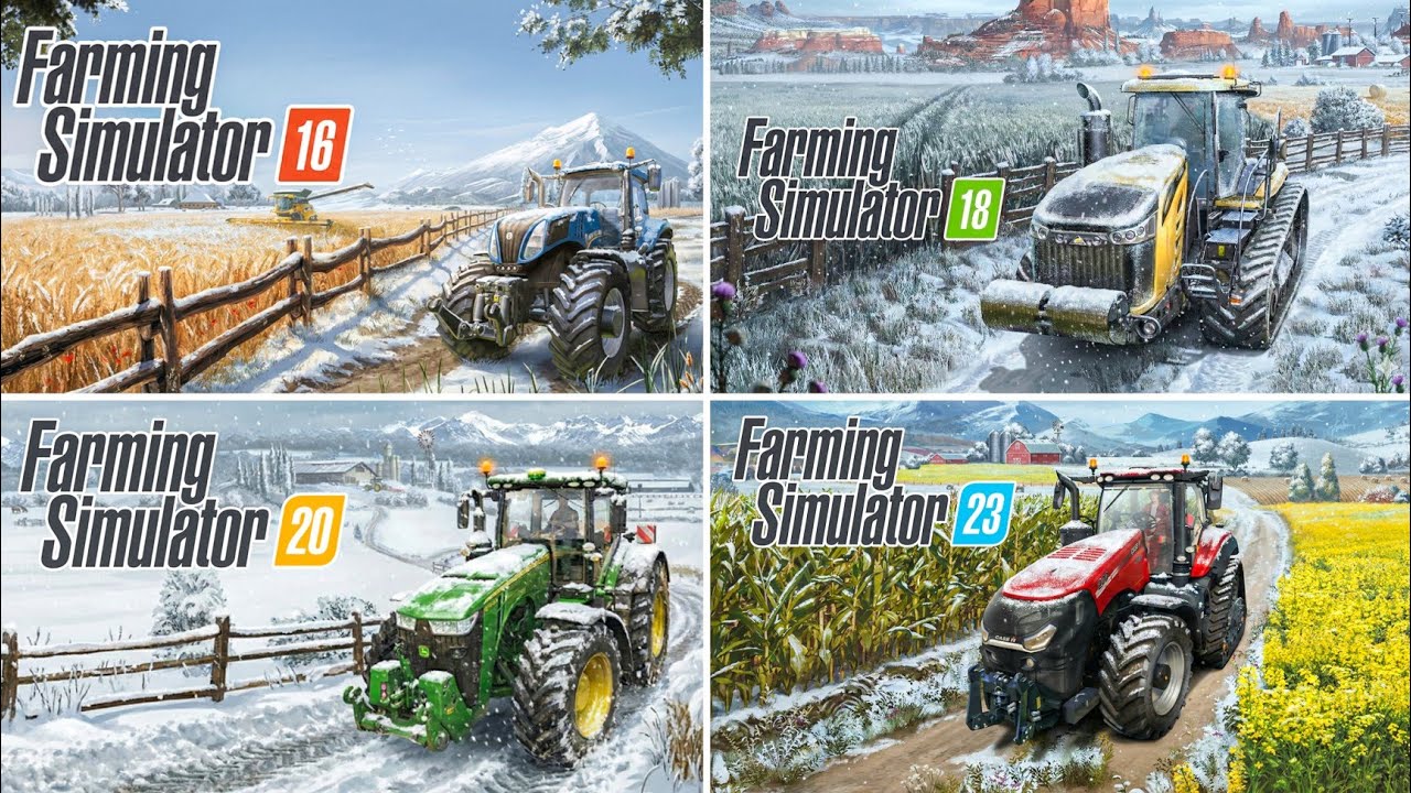 Fs16 Vs Fs18 Vs Fs20 Vs Fs23 | Winter Season Start | Timelapse - YouTube