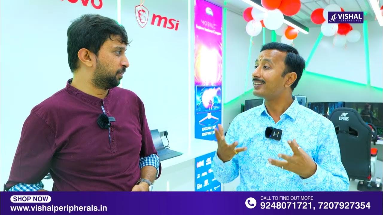 Vishal Peripherals New Exclusive Computer Showroom Launch @ Ameerpet ...