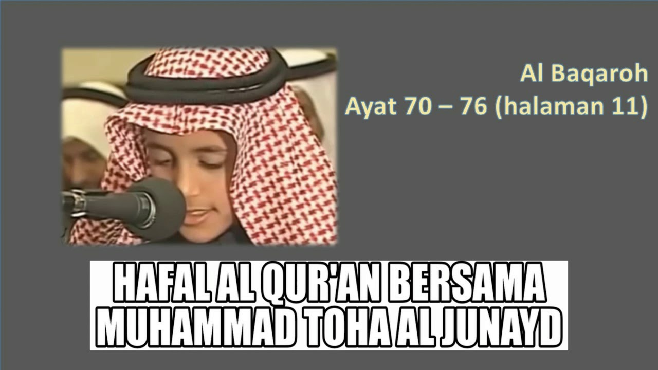 Hafal Al Baqaroh Ayat 70 - 76 halaman 11 bersama Muhammad Thoha Al ...
