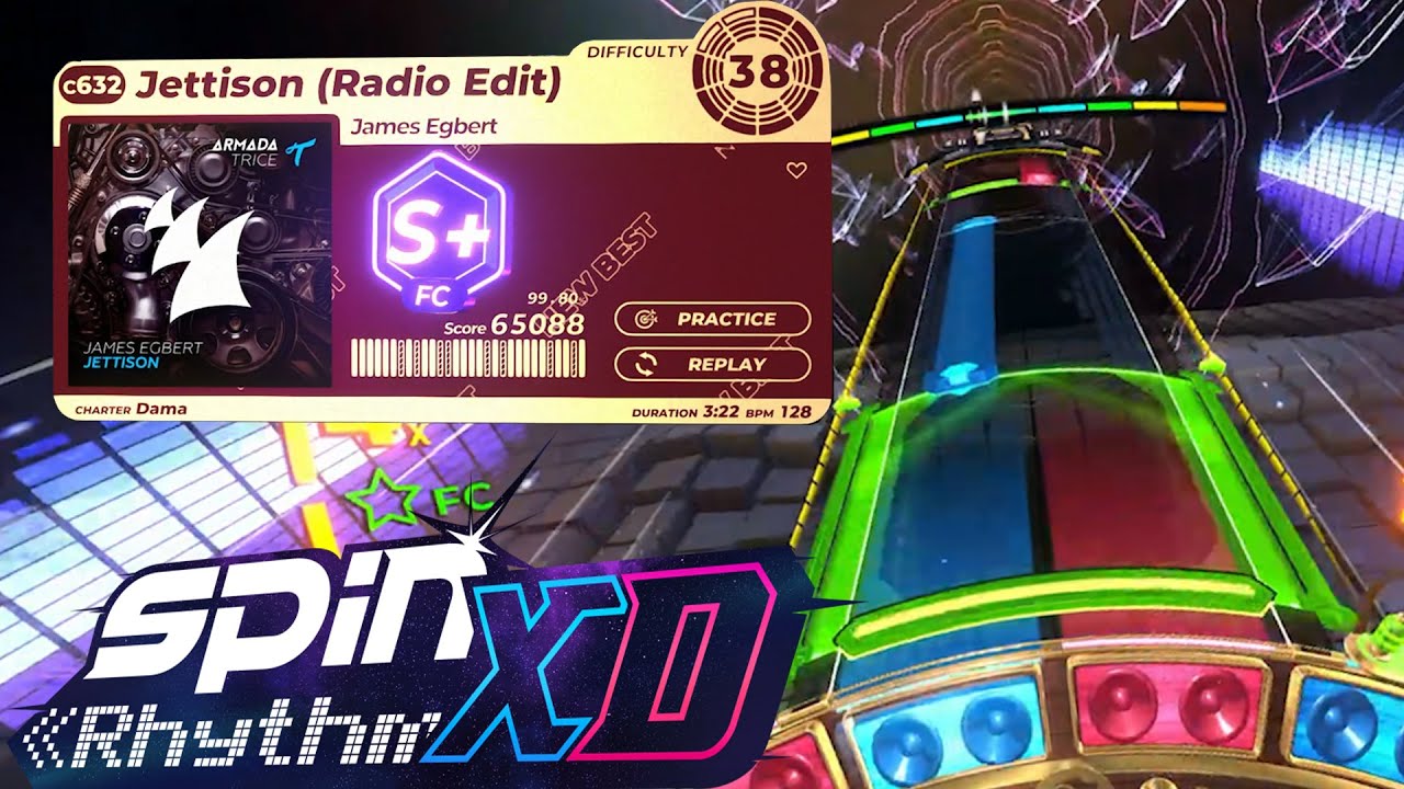 Spin Rhythm XD - Jettison (Radio Edit) by James Egbert (custom chart ...