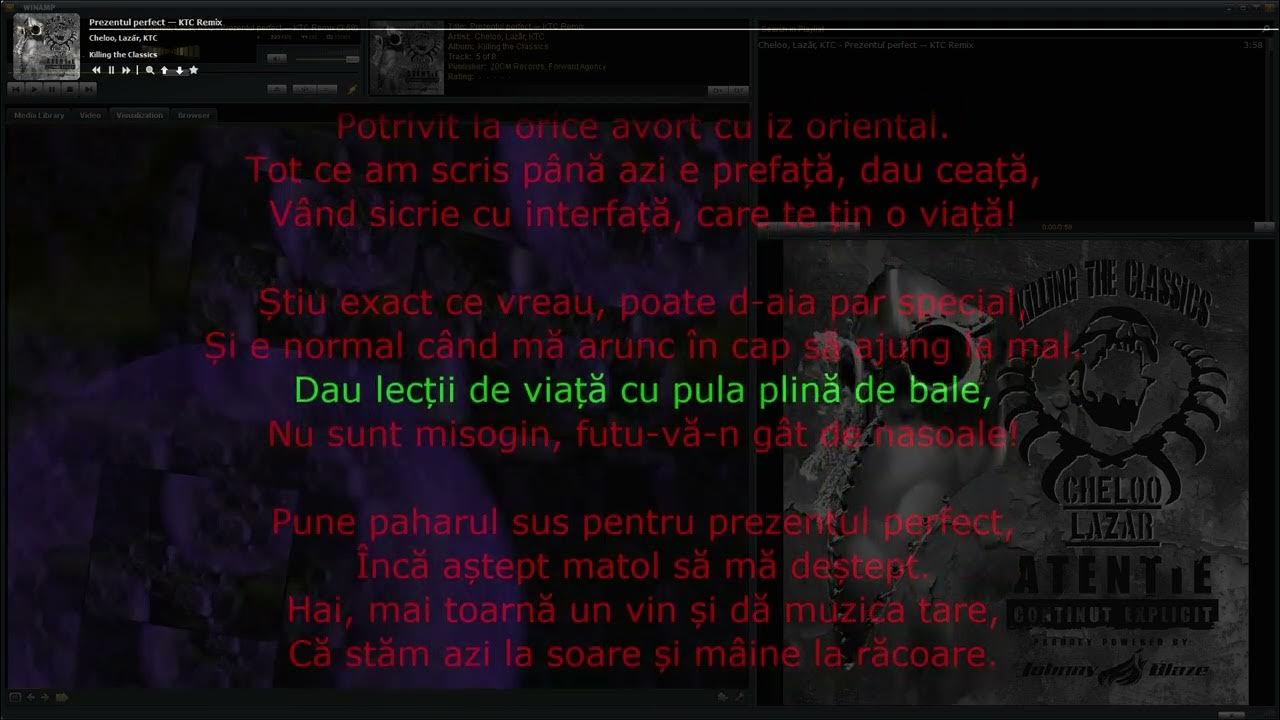 Cheloo, Lazăr, KTC – Prezentul perfect • melodia cu versuri sincronizate/karaoke - YouTube
