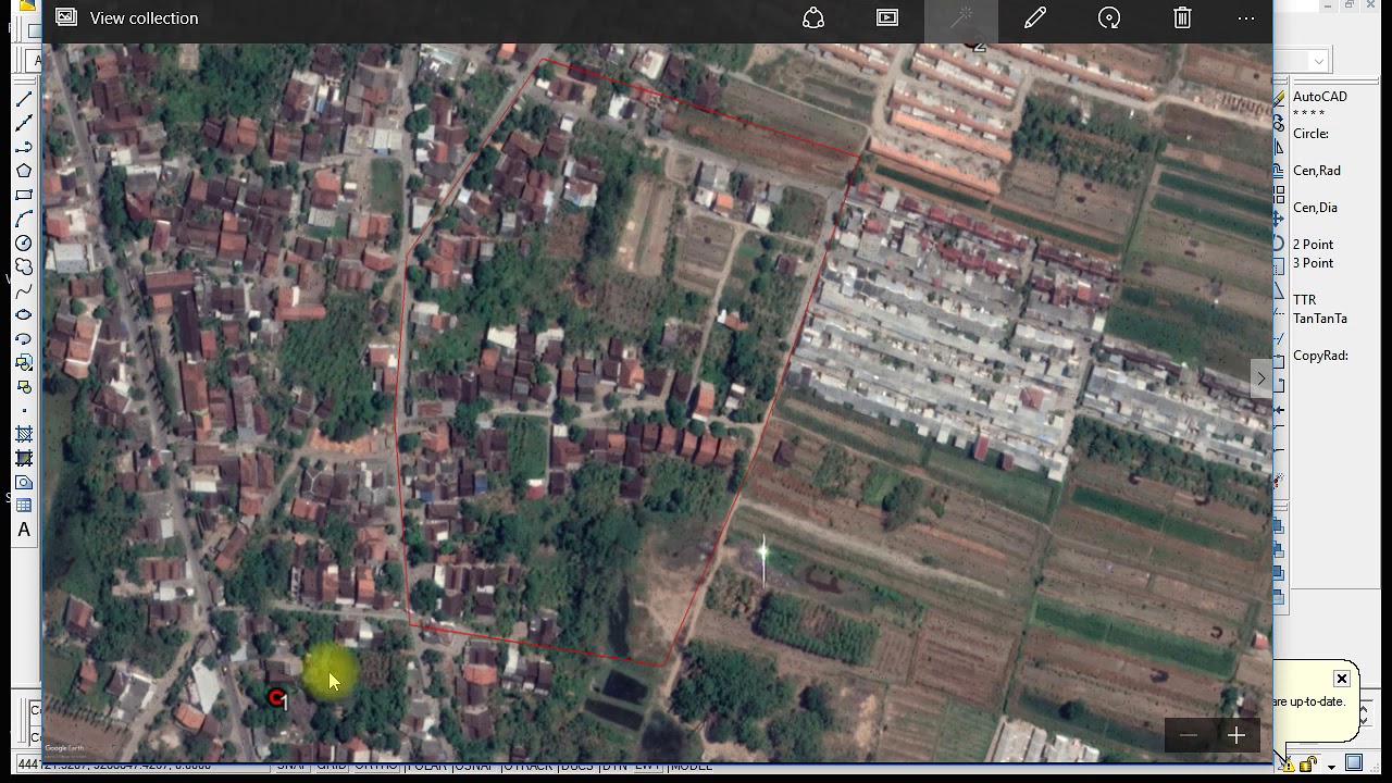 Tutorial Autocad (Overlay Citra, Membuat Object, dll) - YouTube