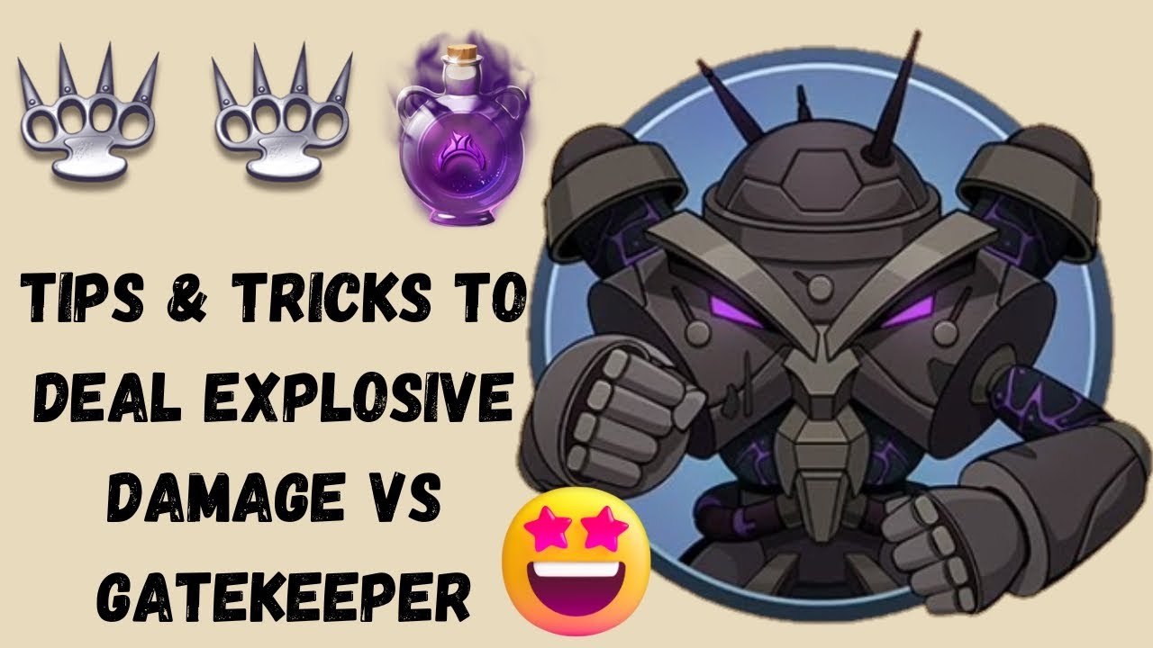 Gatekeeper shadow fight 2 - tips & tricks to deal explosive damage ...