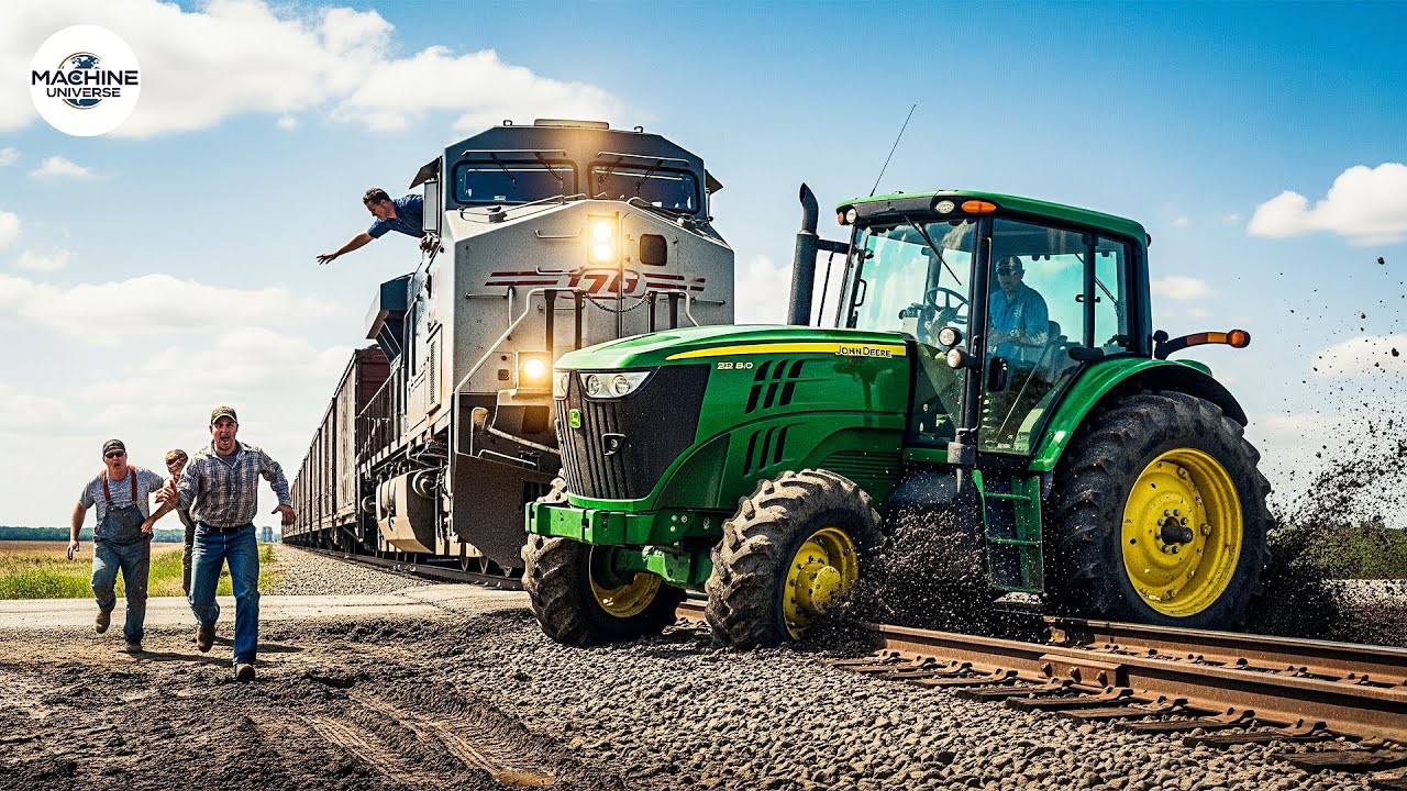 Unbelievable Tractor Stuck in Mud Moments | Extreme Heavy Equipment ...