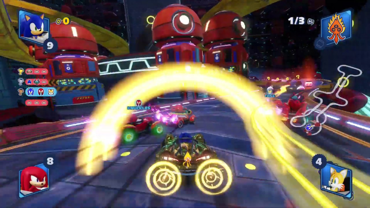 Team Sonic Racing: METAL SONIC & EGGMAN Showdown Race. DARK ARSENAL ...