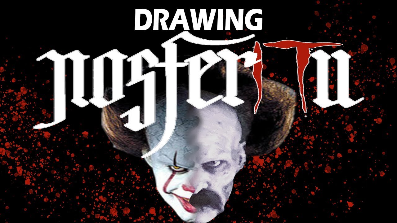 Drawing a Pennywise & Count Orlok MASHUP - YouTube