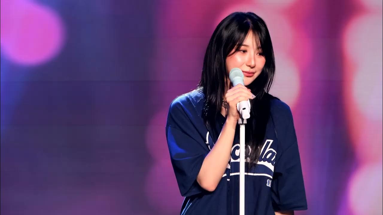 (4k) 240703 이채연 SHOWDOWN 쇼케이스 Standing On My Own - YouTube