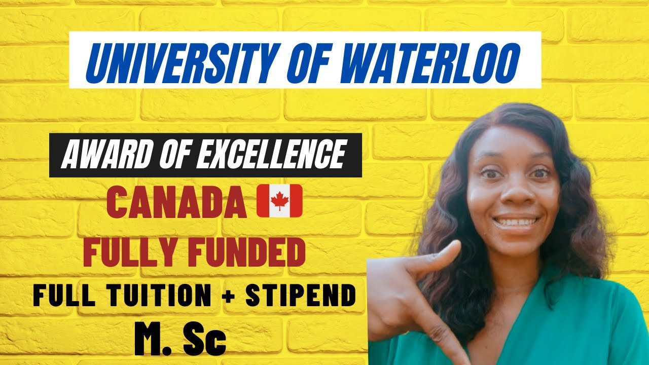 University of Waterloo 2026 | Fully Funded for International Students ...