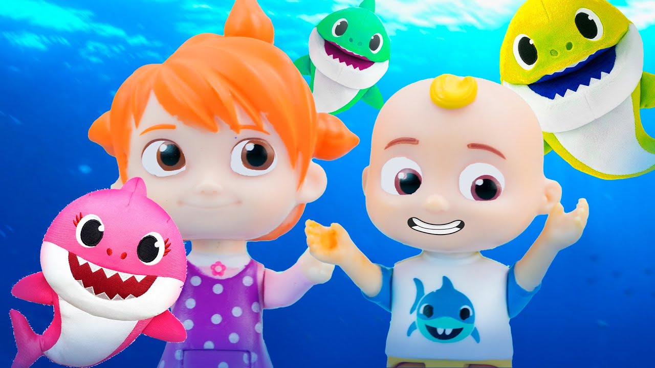 Baby Shark | Play with CoComelon Toys Nursery Rhymes Baby & Kids Songs ...