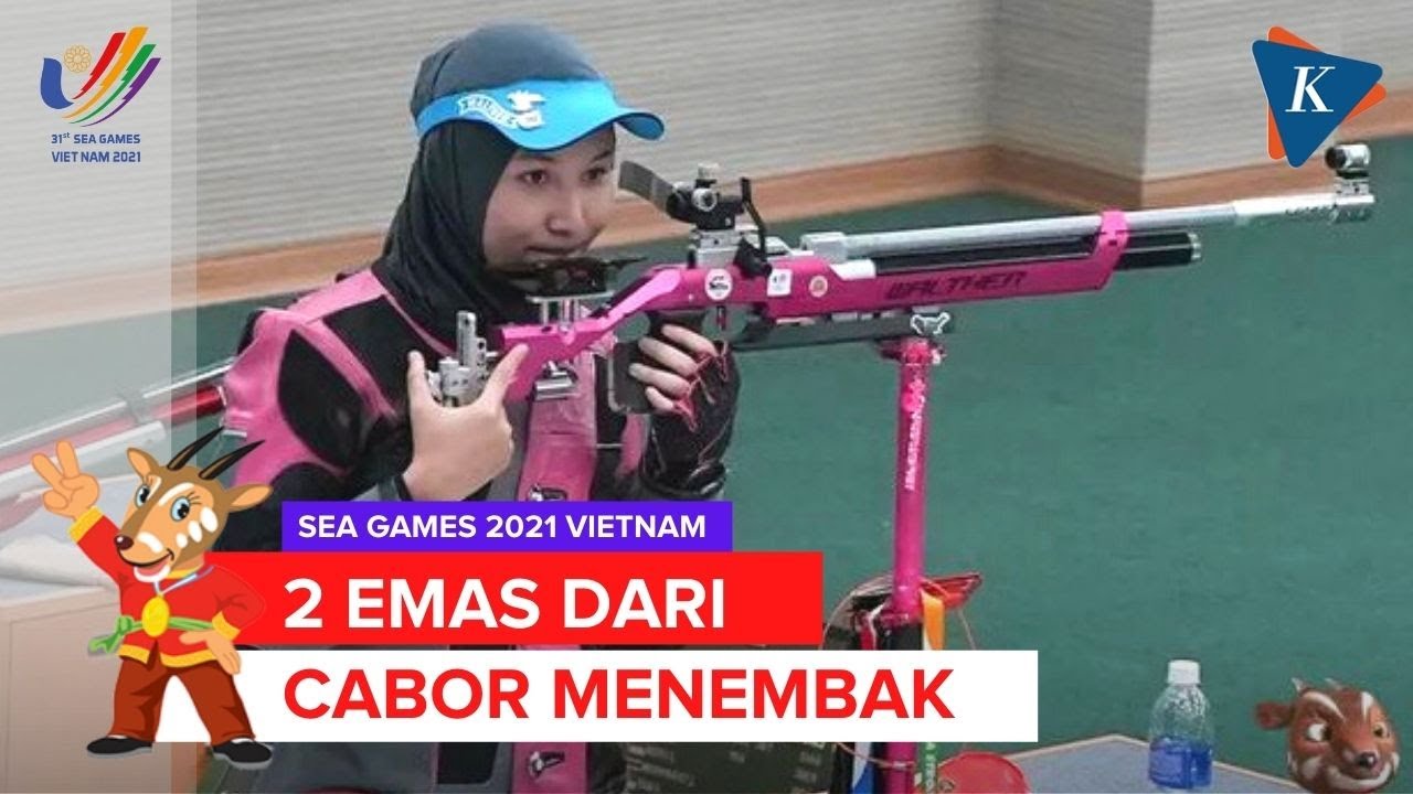 Cabor Menembak Sumbang 2 Emas untuk Indonesia - YouTube