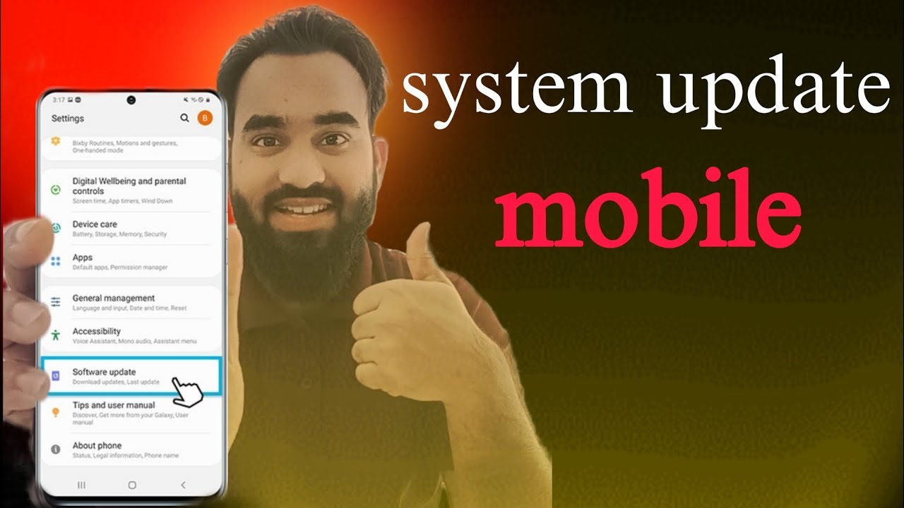 Mobile system update 😮 fully charged your mobile - YouTube