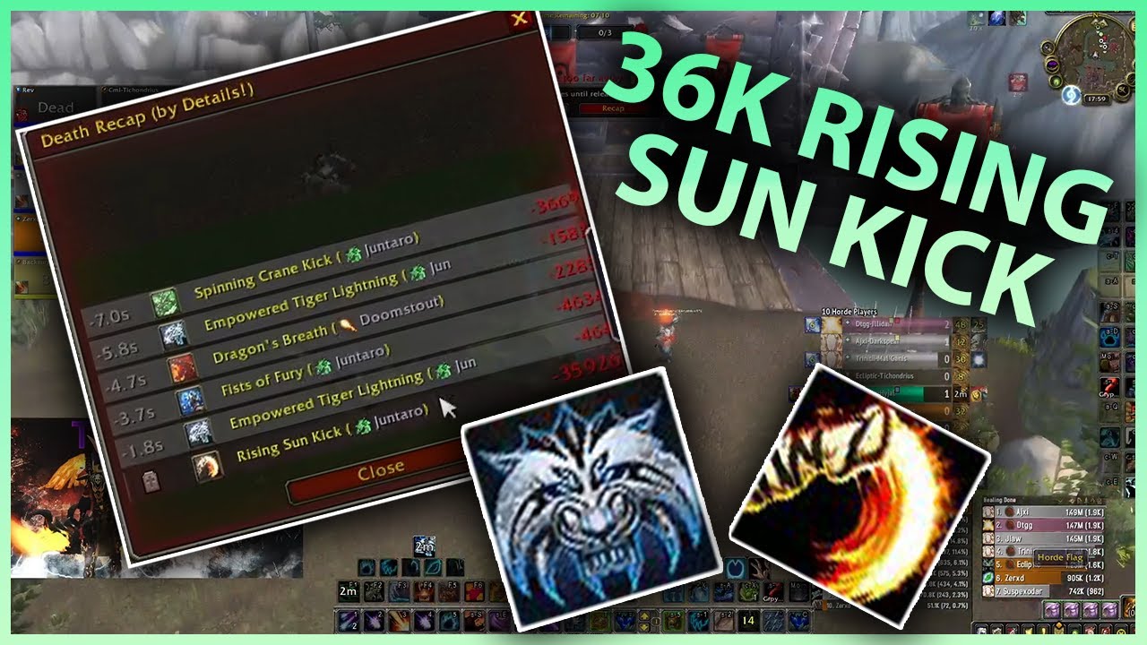 36K RISNG SUN KICK!| Daily WoW Highlights #125 | - YouTube