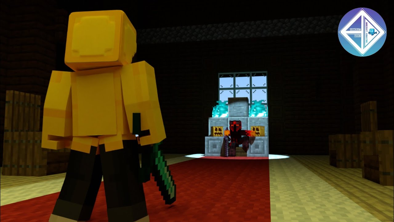 Pillager King Vs Me | Ark 1 Complete | Minecraft Survival Animation ...