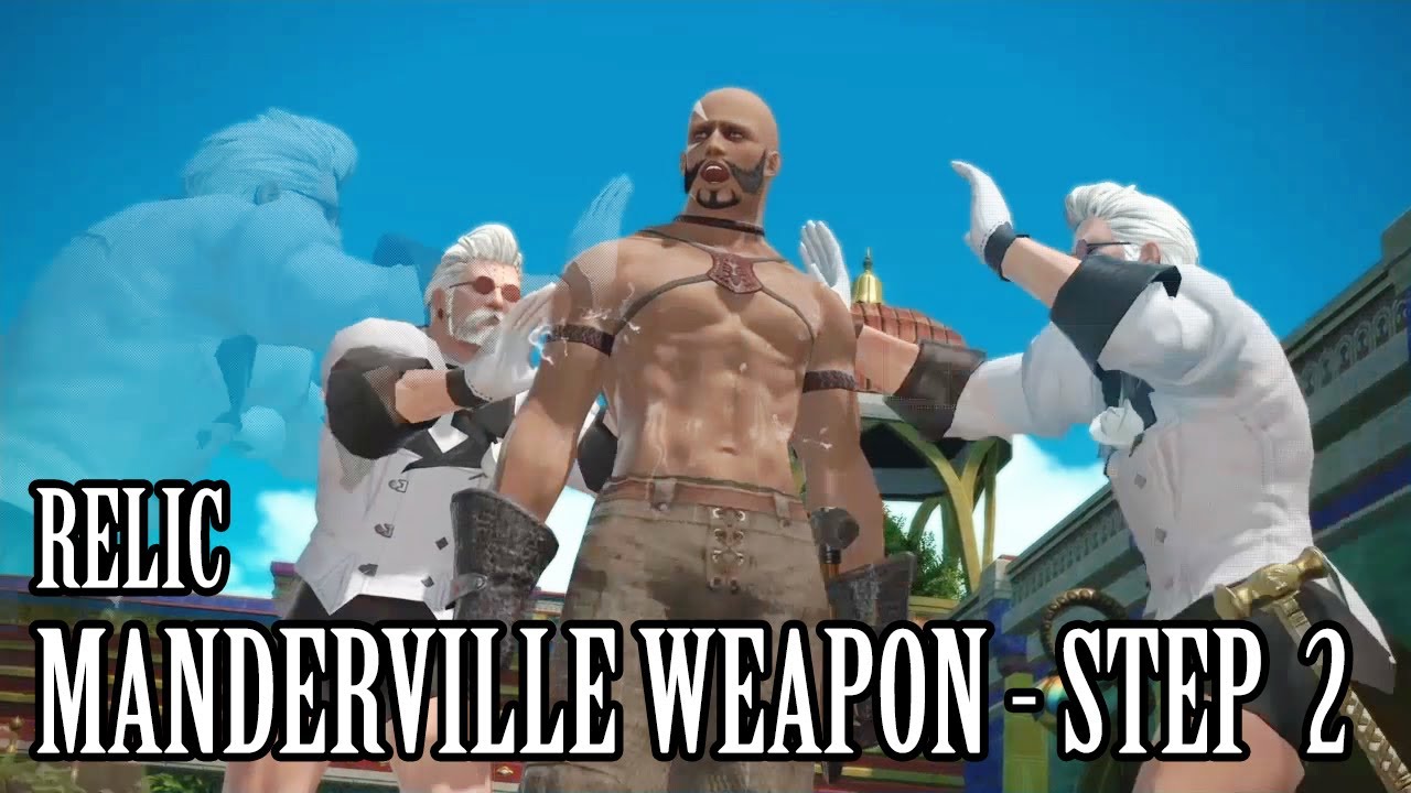 EW Relic- Step 2: Amazing Manderville Weapon - All Cutscenes - YouTube