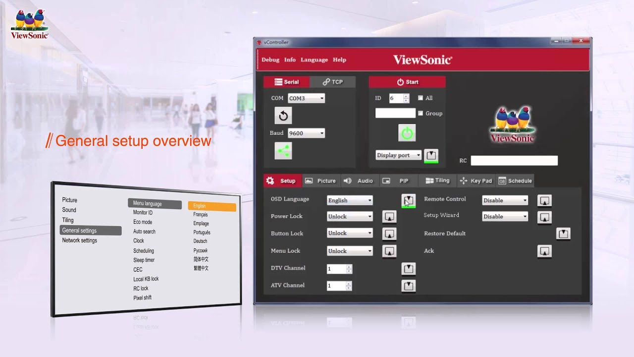 VIEWSONIC vController Tutorial - YouTube