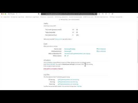 Get your Dash app running on PythonAnywhere - YouTube