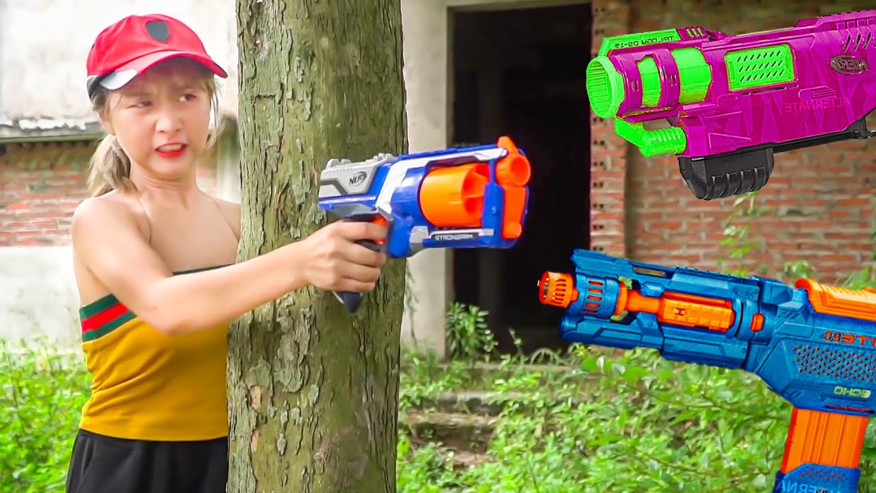 Xgirl Nerf Studio Super Spy Seal X Girl Nerf Guns Alibaba Group Tricked Cherry To Rob Gun Store ...