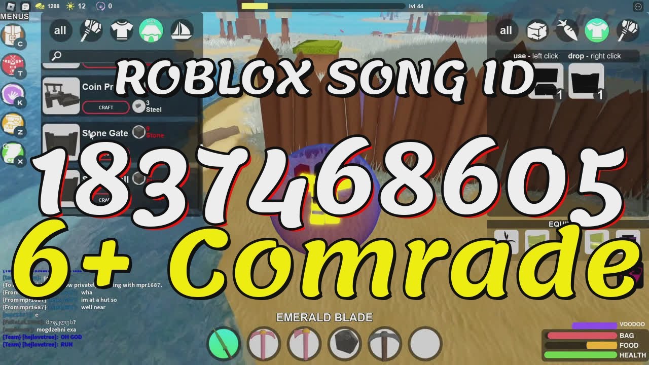 6+ Comrade Roblox Song IDs/Codes - YouTube
