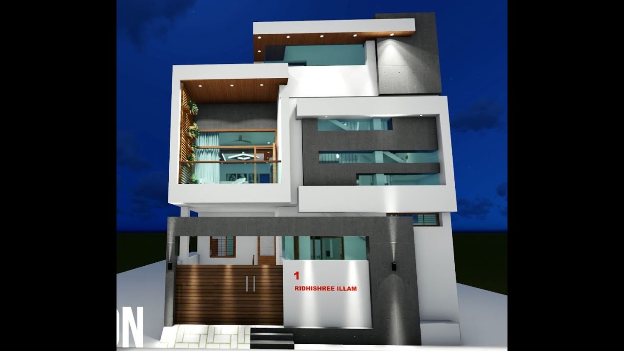 Ms.RIDHISHREE RESIDENCE @MADURAI 2 BEDROOM RESIDENCE DESIGNED BY ...