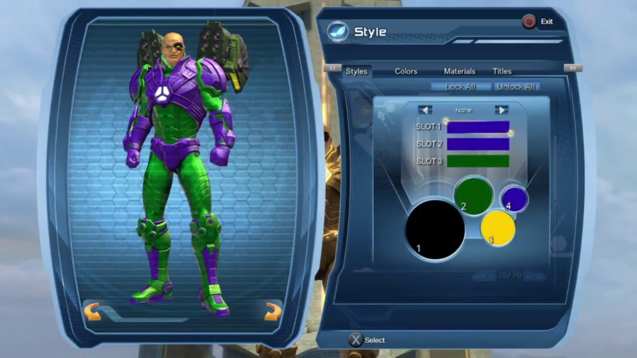 DCUO Lex & Alexander Luthor|Style - YouTube