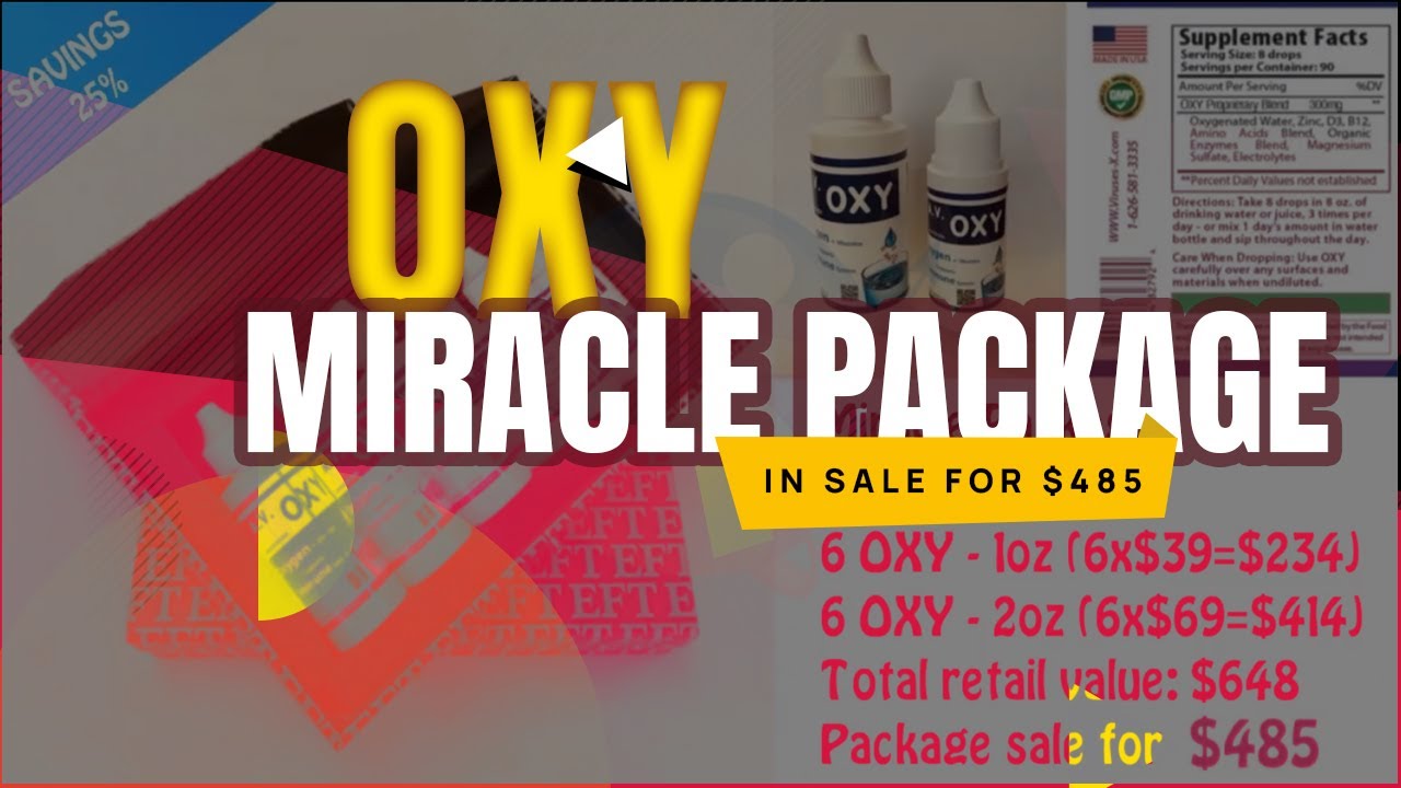 OXY-Miracle Package - YouTube